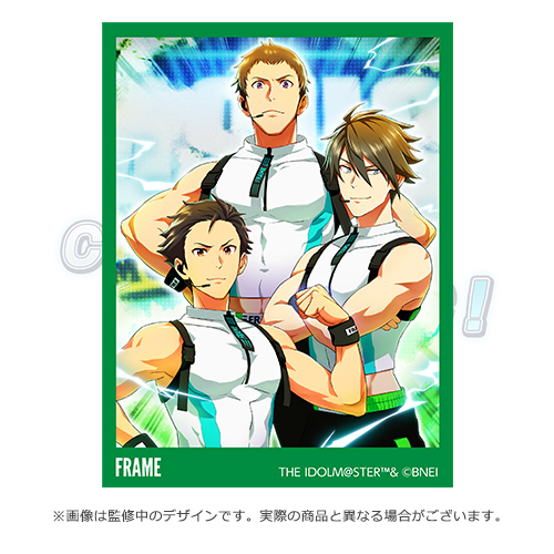 THE IDOLM@STER SideM CONNECT WITH MUSIC! 10th ANNIVERSARY P@SSION 公式ステッカー 315Pro FRAME